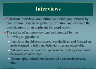 Chapter 6-Selection-and-Placement.pptx | Resume Writing and Advice ...