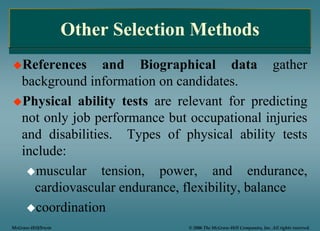 Chapter 6-Selection-and-Placement.pptx | Resume Writing and Advice ...