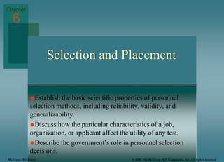Chapter 6-Selection-and-Placement.pptx | Resume Writing and Advice ...