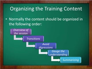 Selection & Training of Trainers | PPTX