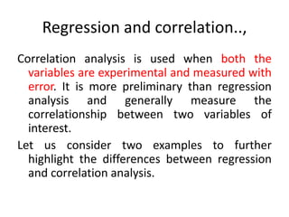Chapter 6 simple regression and correlation | PPTX