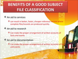 Chapter 6 subject classification operation | PPT