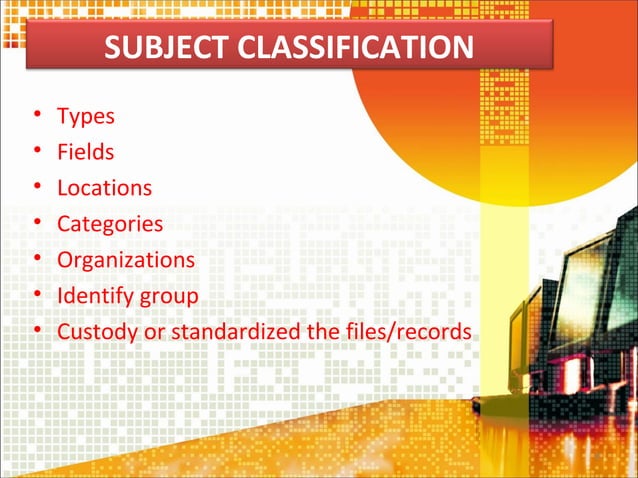 Chapter 6 subject classification operation | PPT | Technology & Computing