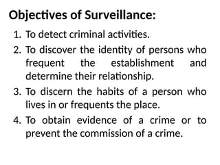 Fundamentals in Criminal Investigation; CDI1-CHAPTER 6- Surveillance.pptx