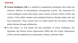 computitional intelligence Chapter 6 - Swarm Intelligence.pdf
