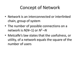 Chapter 6 telecommunications and networks | PPTX
