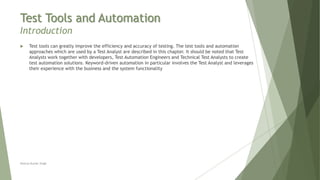 Chapter 6 - Test Tools and Automation | PPT