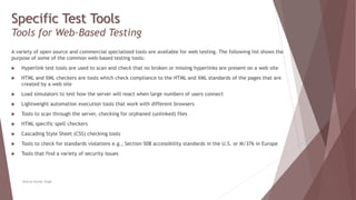 Chapter 6 - Test Tools and Automation | PPT