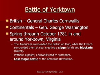 Chapter 6 the american revolution | PPT