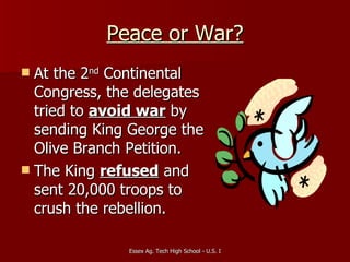 Chapter 6 the american revolution | PPT