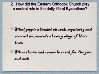 Chapter 6 the byzantine empire | PPT