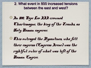 Chapter 6 the byzantine empire | PPT