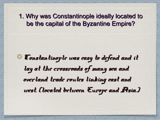 Chapter 6 the byzantine empire | PPT
