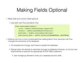 Chapter 6 the django admin site | PPT
