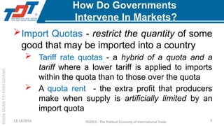 CHAPTER 6 - The Political Economy of International Trade.pptx
