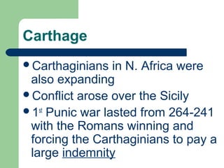 Chapter 6 the roman republic | PPT