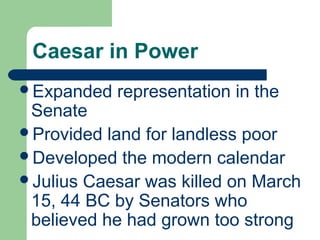 Chapter 6 the roman republic | PPT