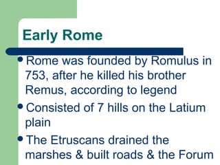 Chapter 6 the roman republic | PPT | Christianity | Religion & Spirituality