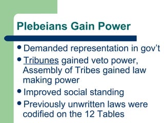 Chapter 6 the roman republic | PPT