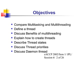 Chapter6 threads | PPT