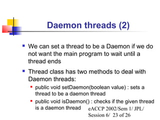 Chapter6 threads | PPT