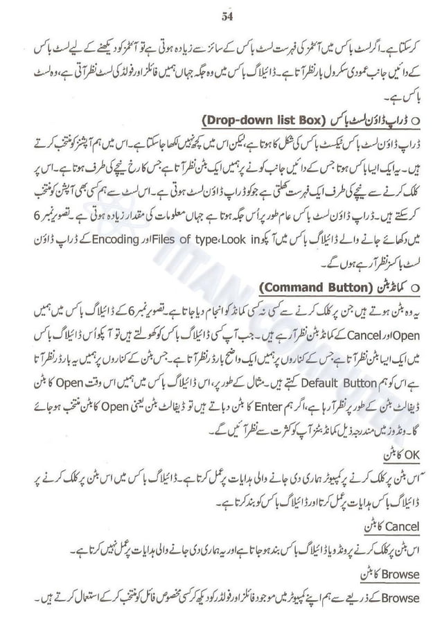Chapter 6 What Is Operating System ~ Urdu Guide Pdf 