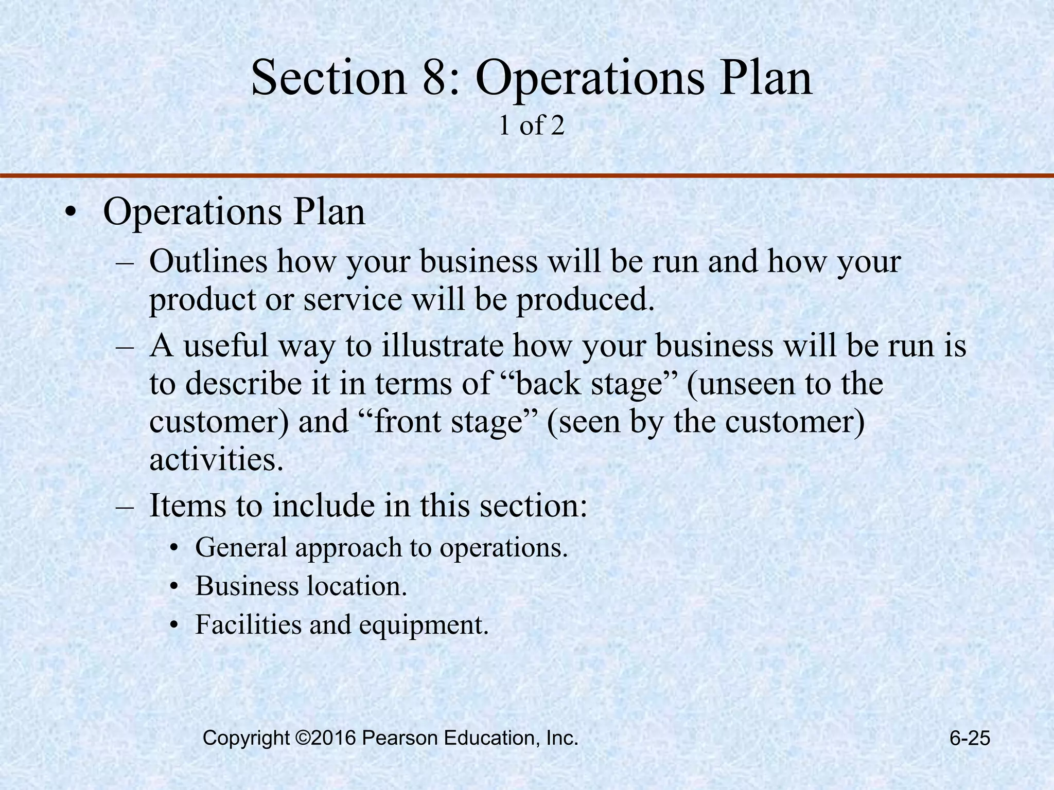 Chapter 6 - Writing A Business Plan.ppt
