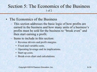 Chapter 6 - Writing A Business Plan.ppt