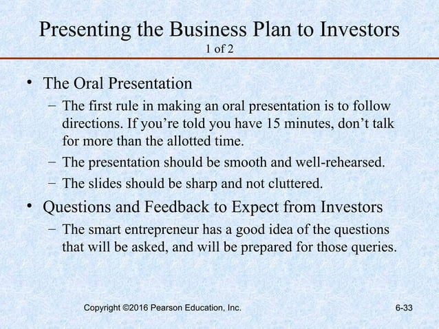Chapter 6 - Writing A Business PlanENTREPRENEURSHIP.ppt