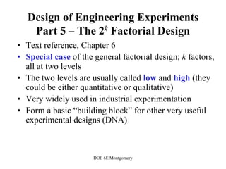 Design of Experiments | PPT