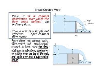 Energy and momentum principles in open channel flow | PPTX