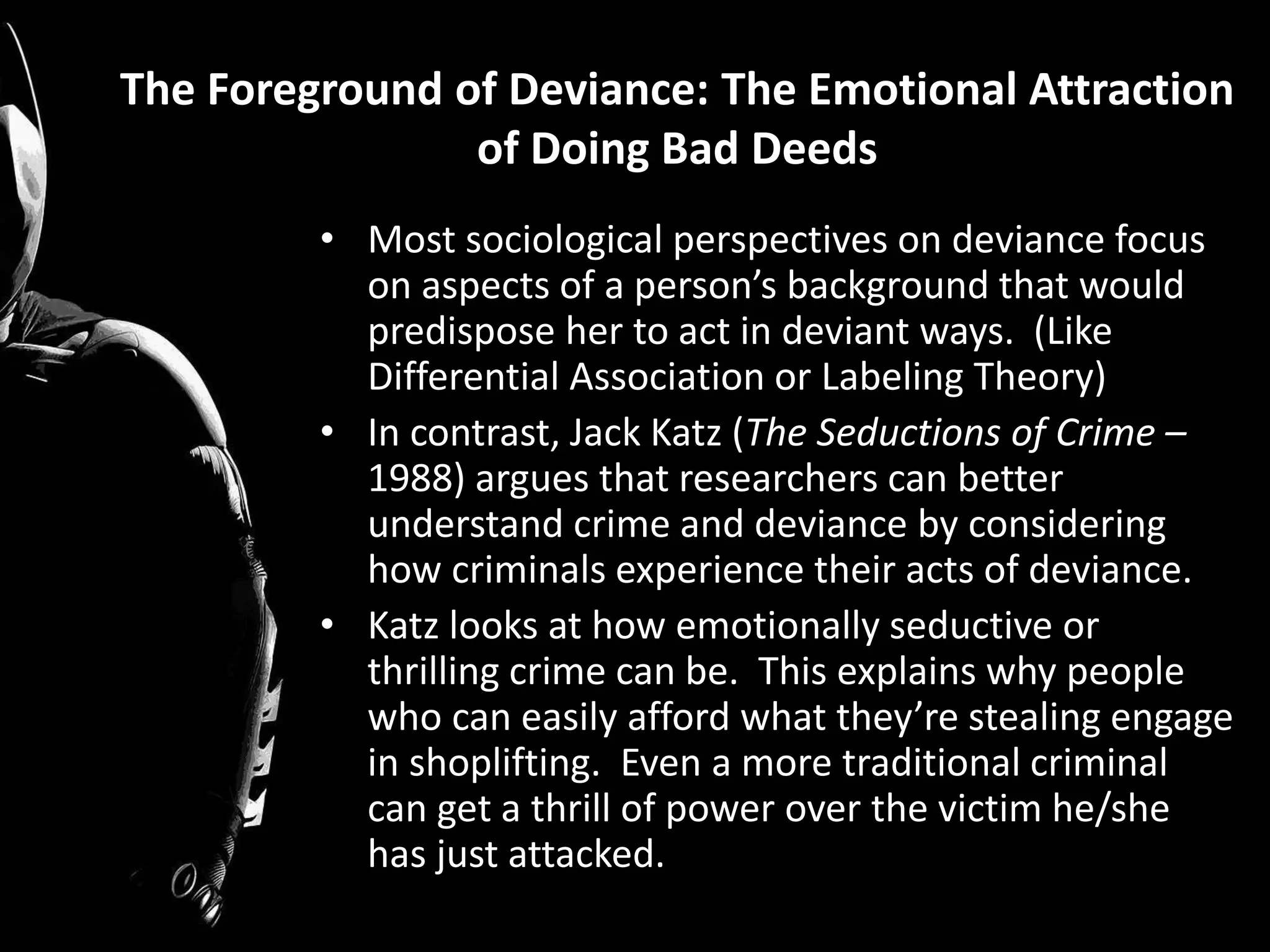 Chapter 6 Deviance | PPTX