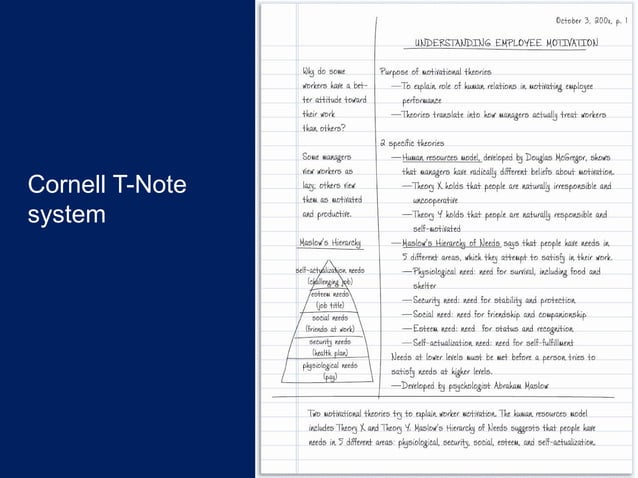 Chapter 6 7 listening, note taking, and memory | PPT
