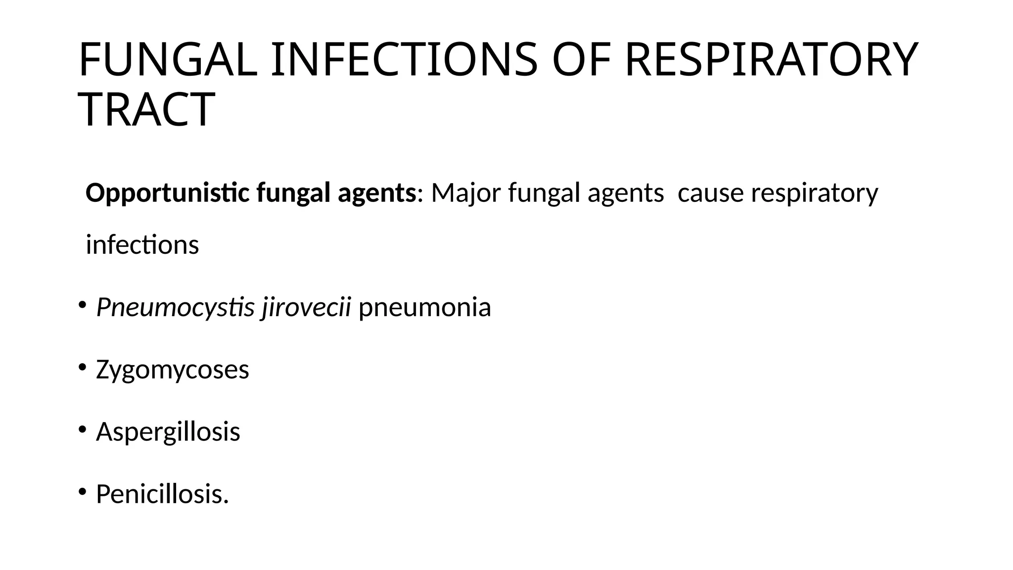 chapter 69 - Parasitic and Fungal Infections of respiratory tract.pptx