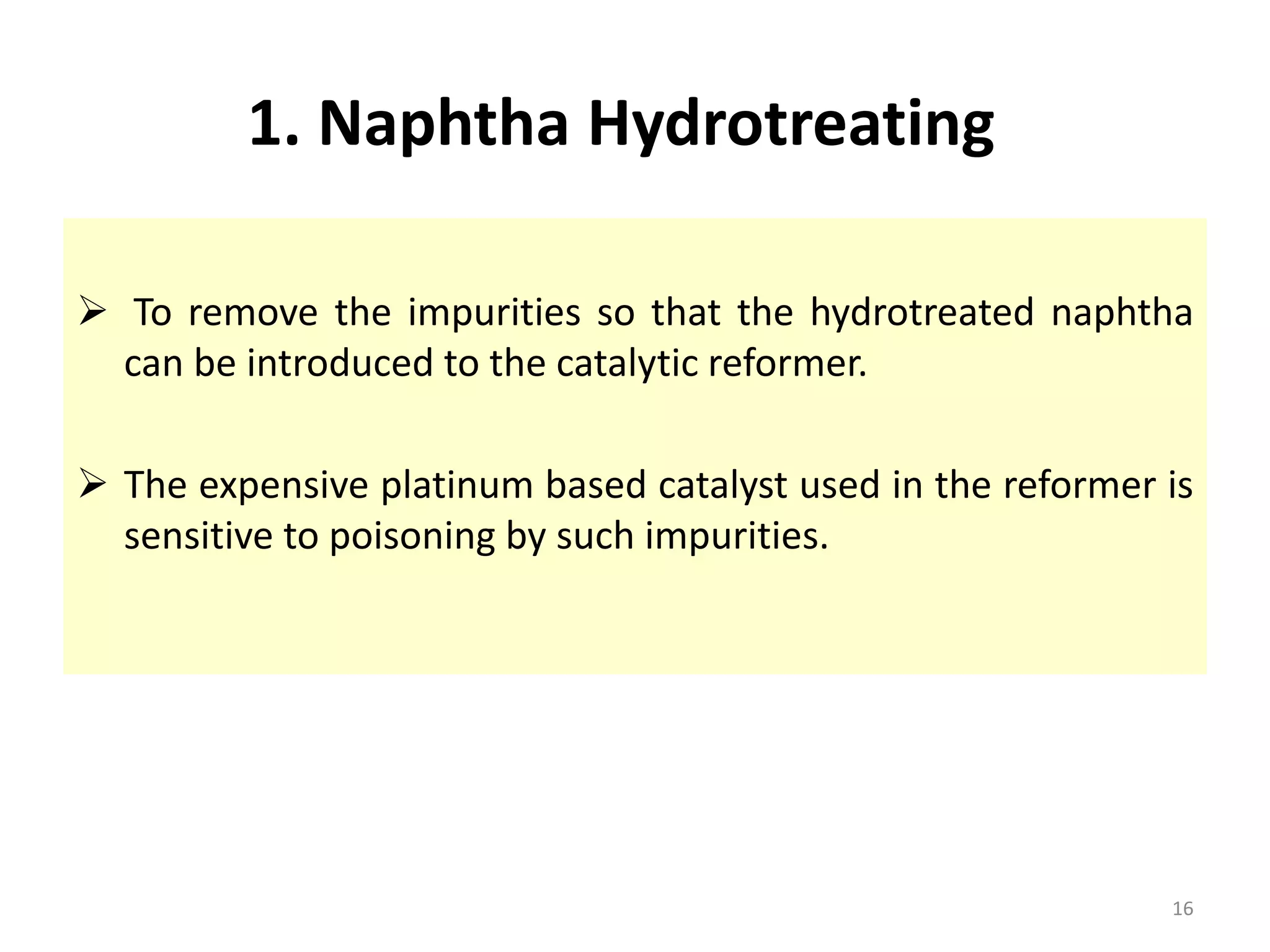 Chapter 6a -_hydrotreating | PPTX