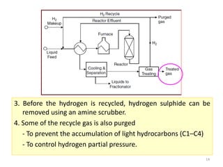 Chapter 6a -_hydrotreating | PPTX