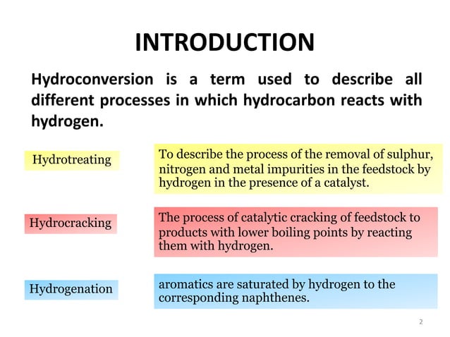 Chapter 6a -_hydrotreating | PPTX