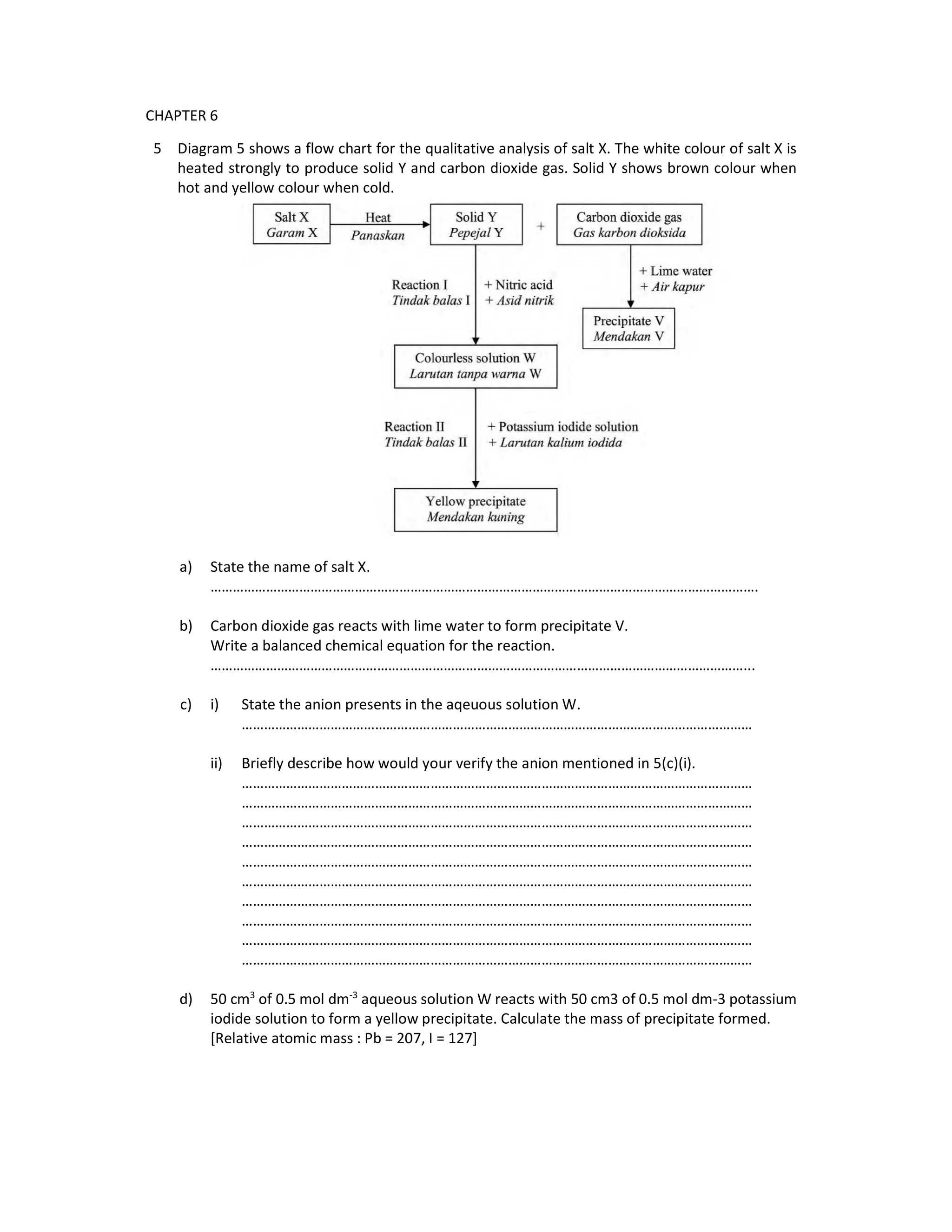 CHAPTER 6 ACID, BASE AND SALT (1) | PDF
