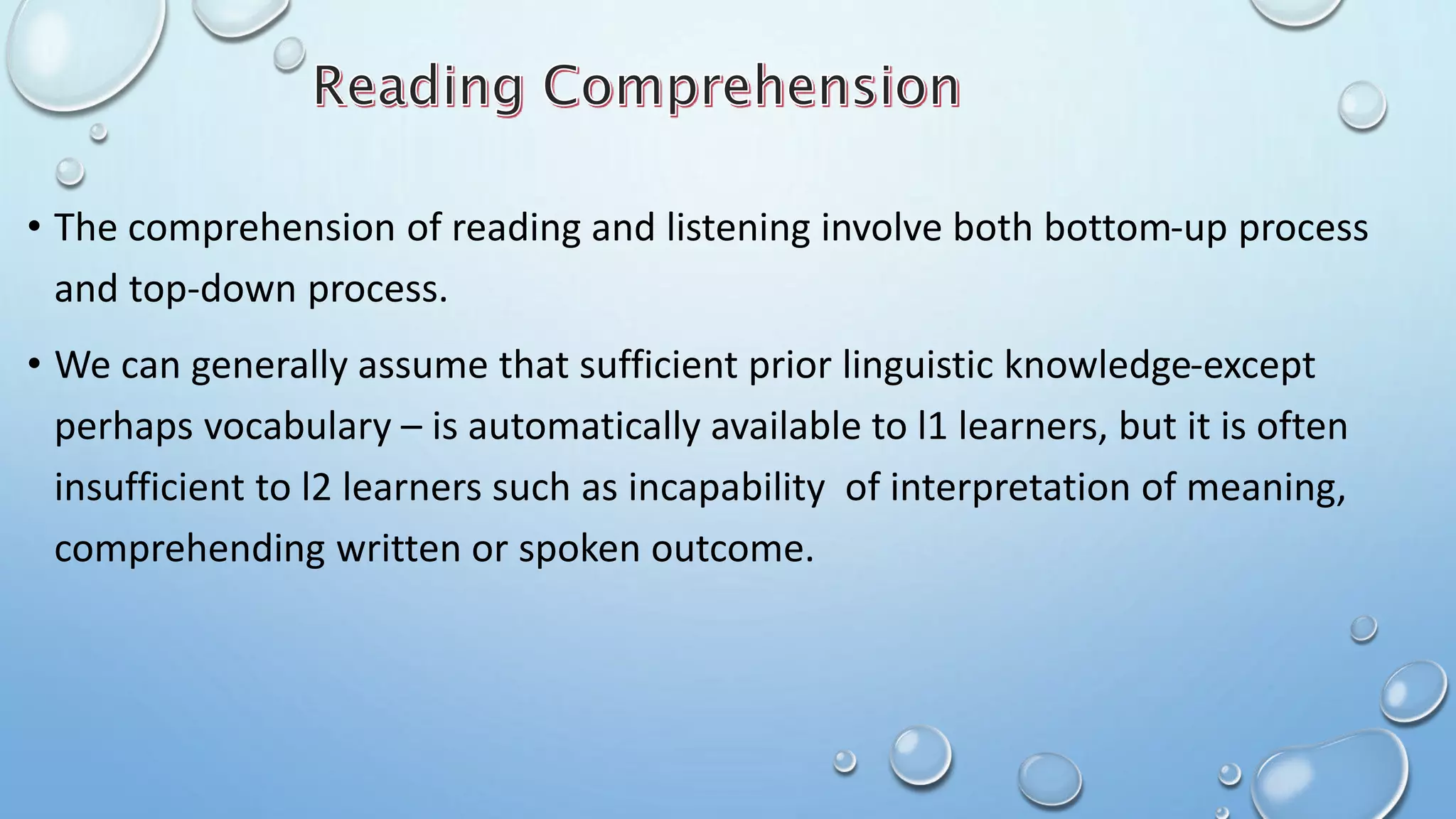 Chapter 6 Acquiring Knowledge For L2 Use..pptx