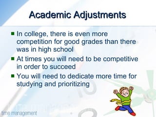 Adjusting to College | PPT