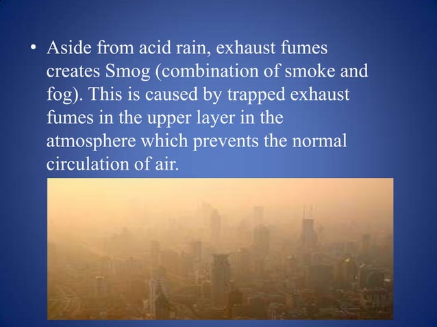 AIR POLLUTION - MY PRESENTATION - JUNE 2013 | PPT