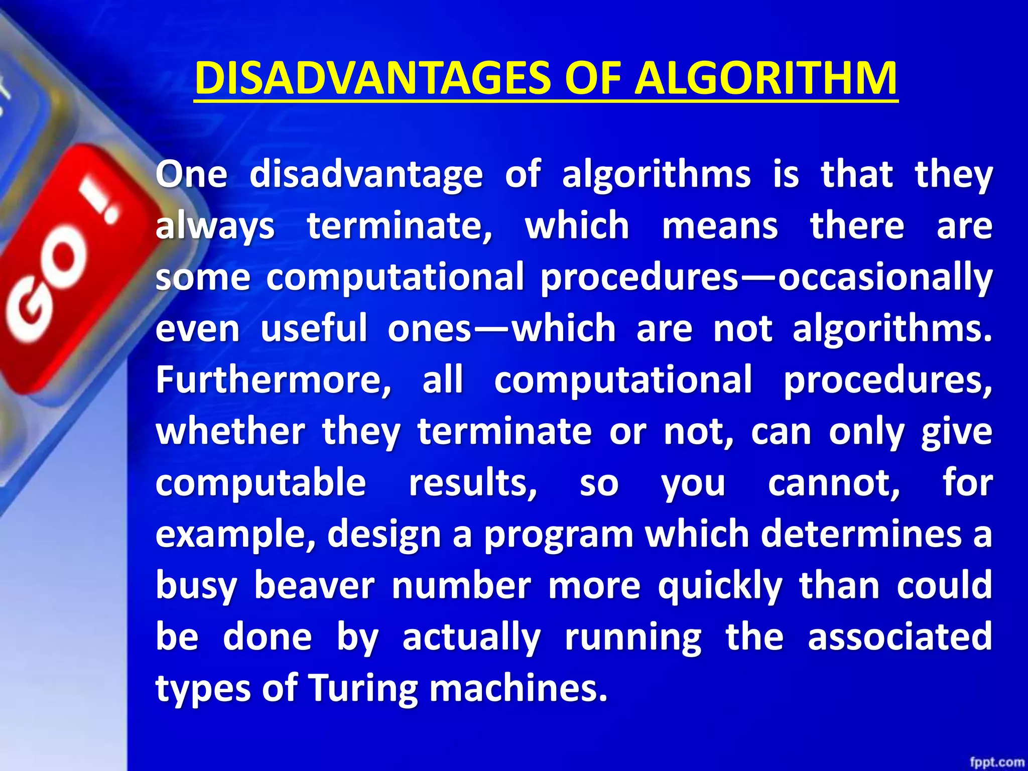 Chapter 6 algorithms and flow charts | PPTX