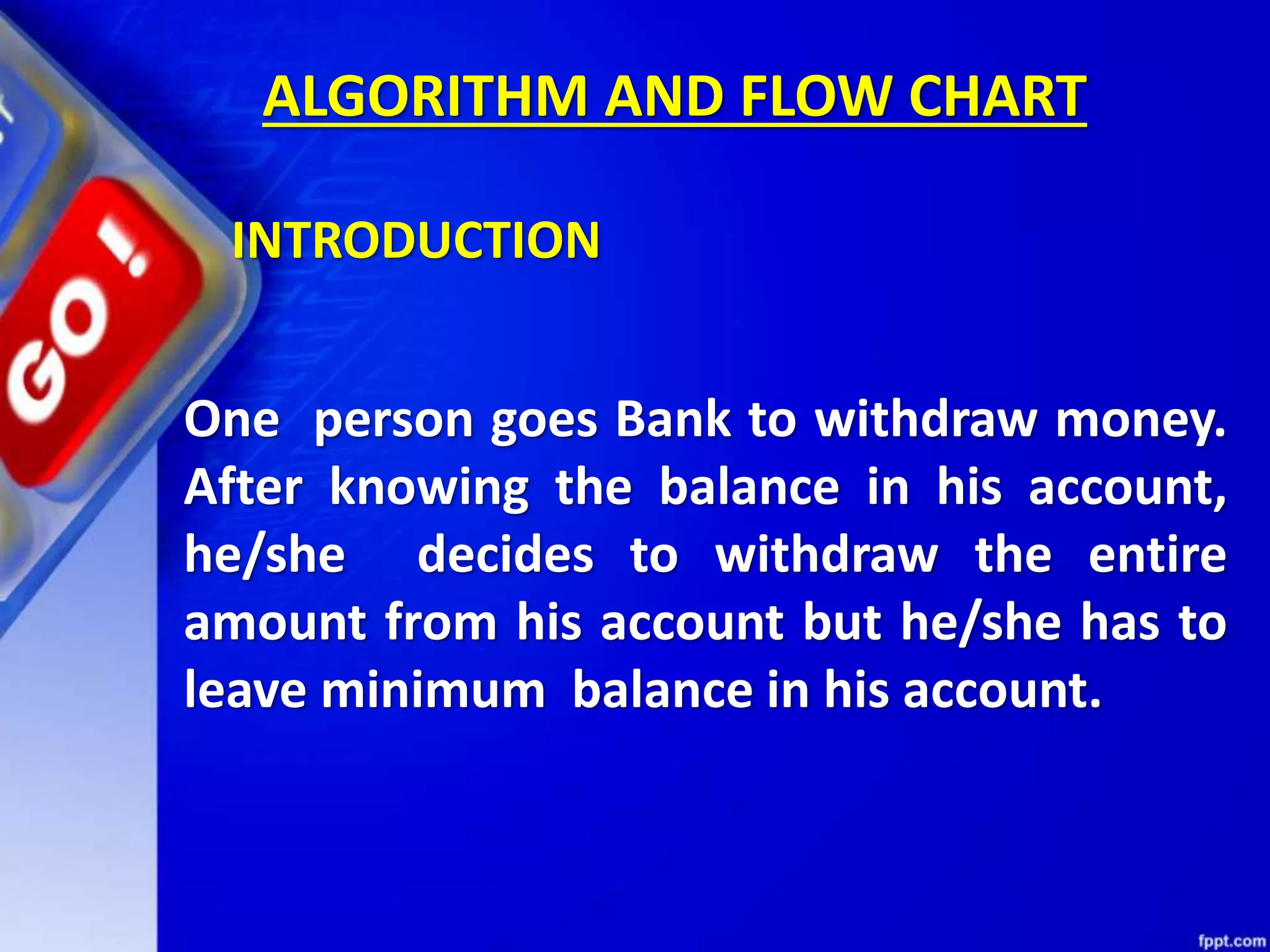 Chapter 6 Algorithms And Flow Charts Pptx Computing Technology
