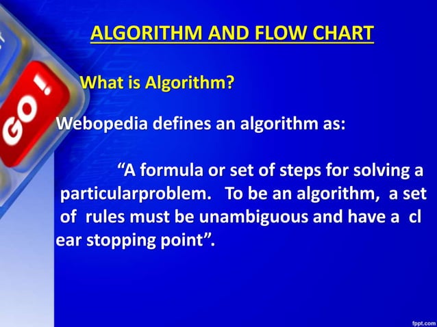 Chapter 6 Algorithms And Flow Charts Pptx Computing Technology And Computing