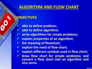 Chapter 6 algorithms and flow charts | PPTX