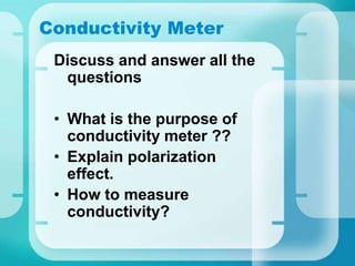 Chapter 6 ANALYTICAL MEASUREMENT MEASUREMENT.ppt