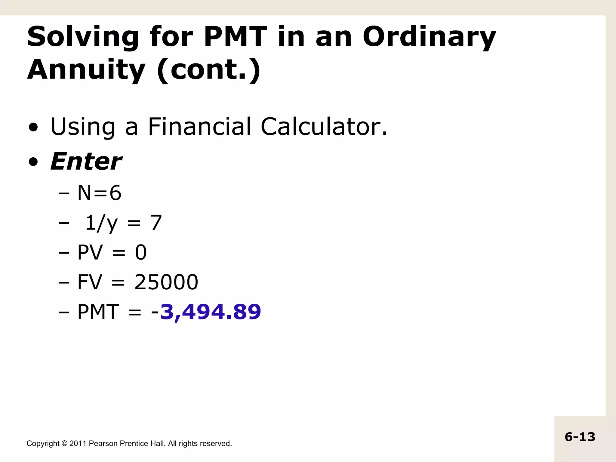Chapter 6 annuity | PPT
