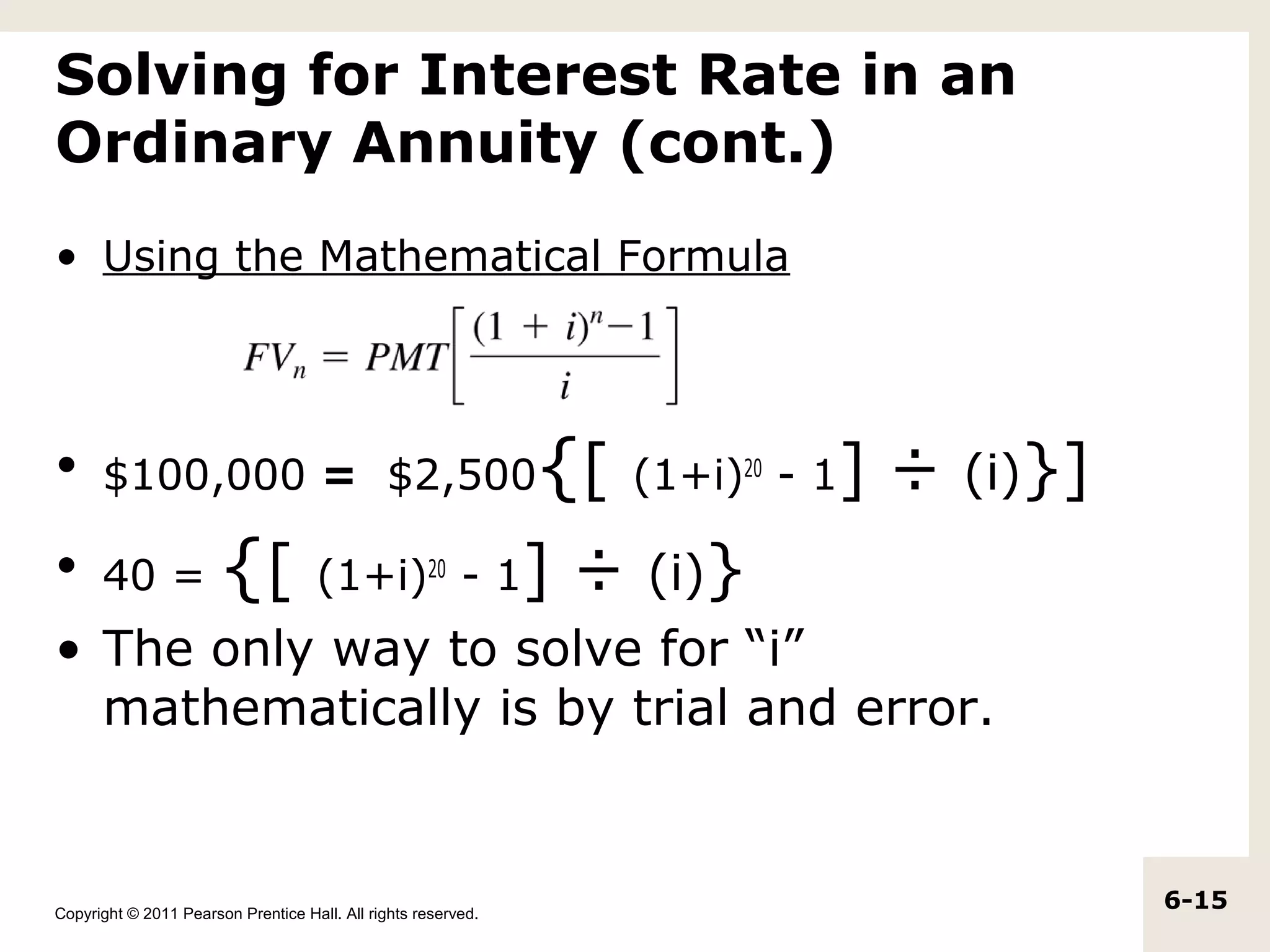 Chapter 6 annuity | PPT
