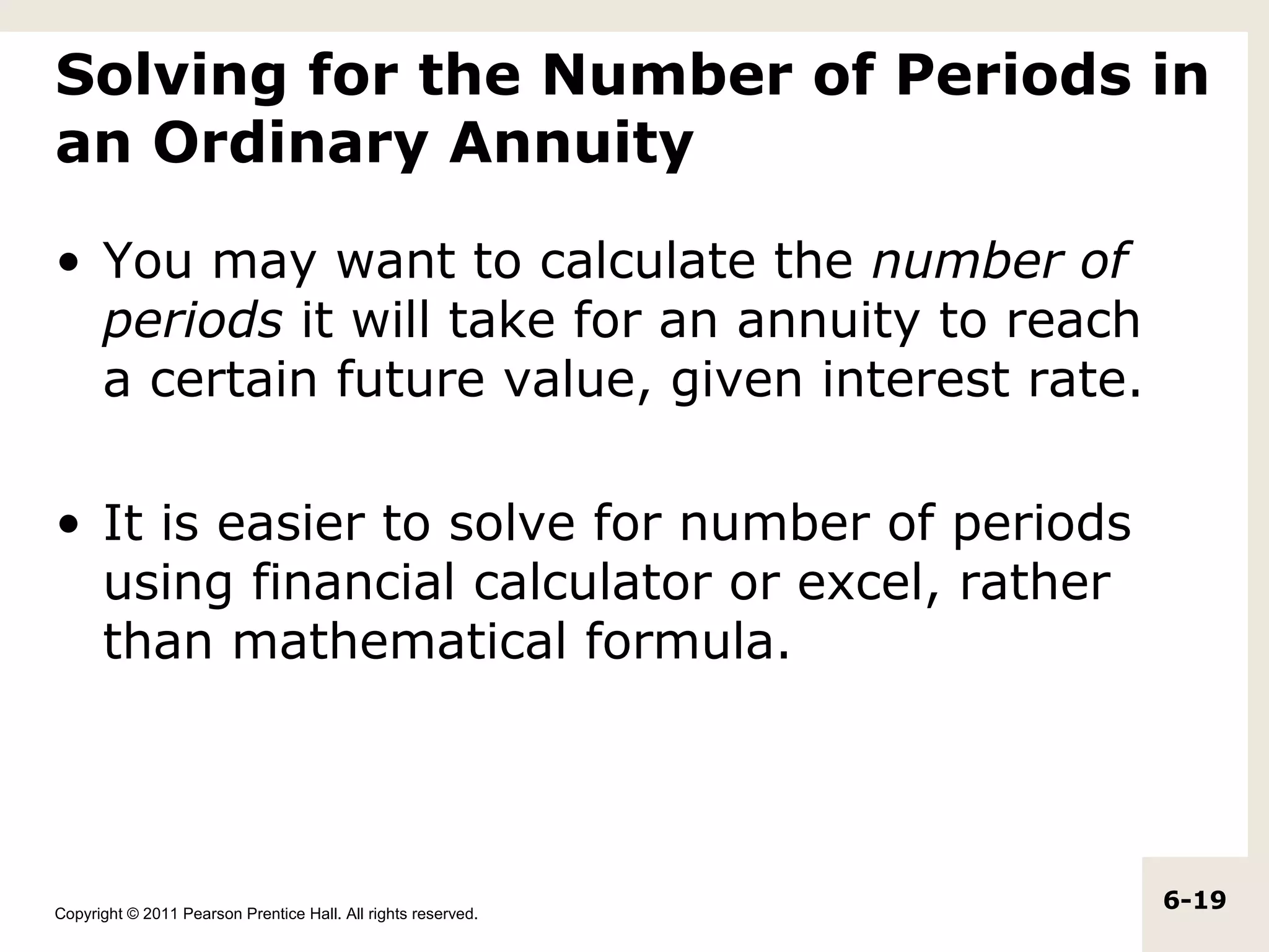 Chapter 6 annuity | PPT
