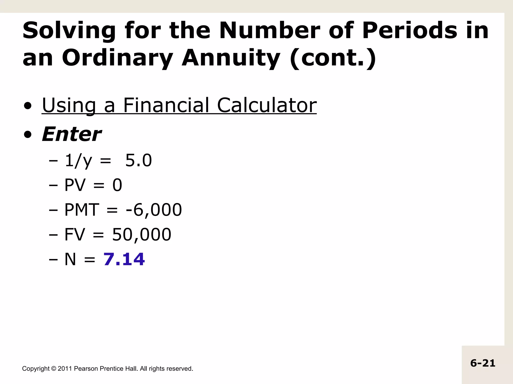 Chapter 6 annuity | PPT
